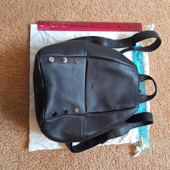 Hammitt | Bags | Hammitt Backpack Black Leather With Red Interior ...